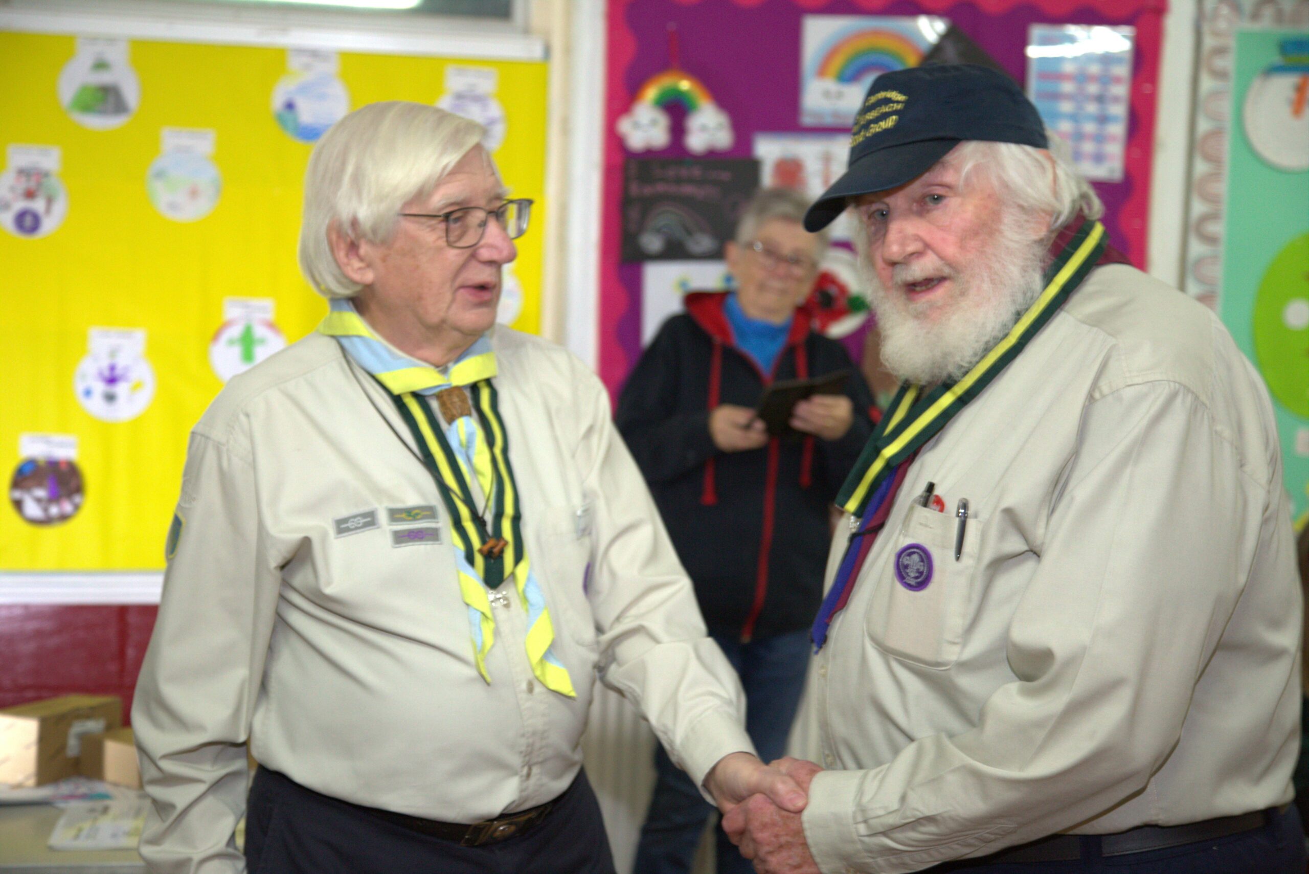 Silver Wolf awarded to Bob Benton - 32nd Cambridge (Waterbeach) Group ...