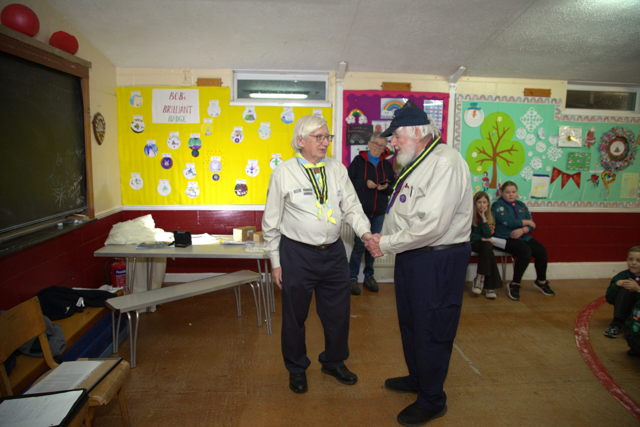 Silver Wolf awarded to Bob Benton - 32nd Cambridge (Waterbeach) Group ...