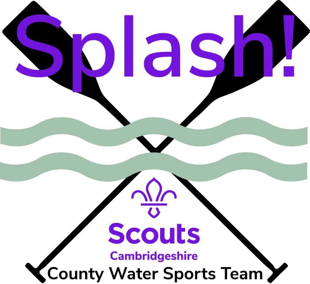 Splash watersports team logo | Cambridgeshire Scouts